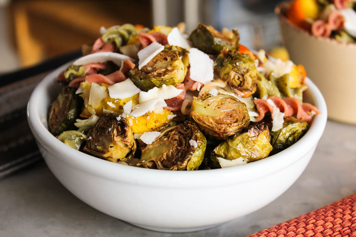 Winter Vegetable Pasta Salad