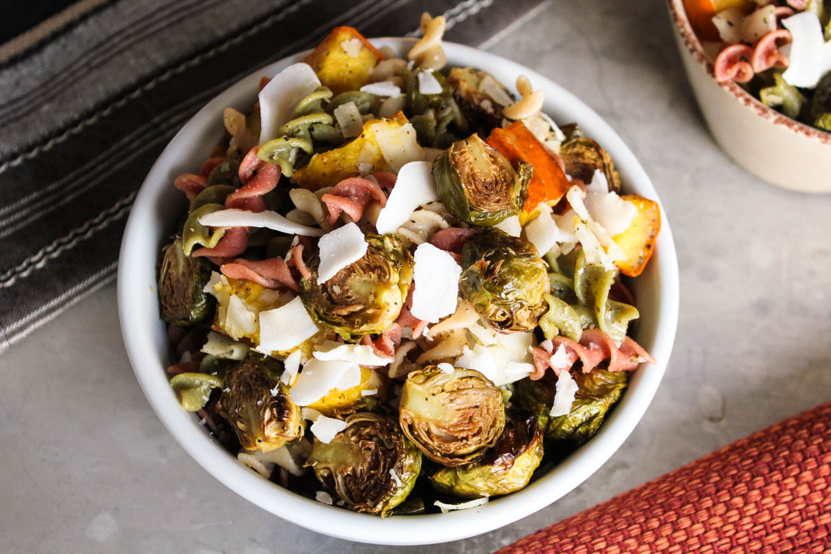 Winter Vegetable Pasta Salad